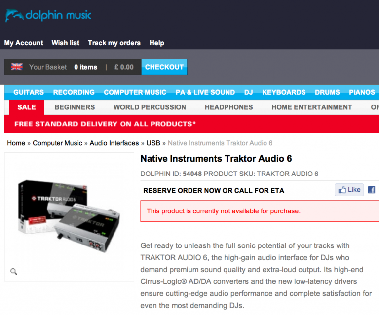 Traktor Audio 6 Interface & Traktor LE 2 DJ Software Confirmed