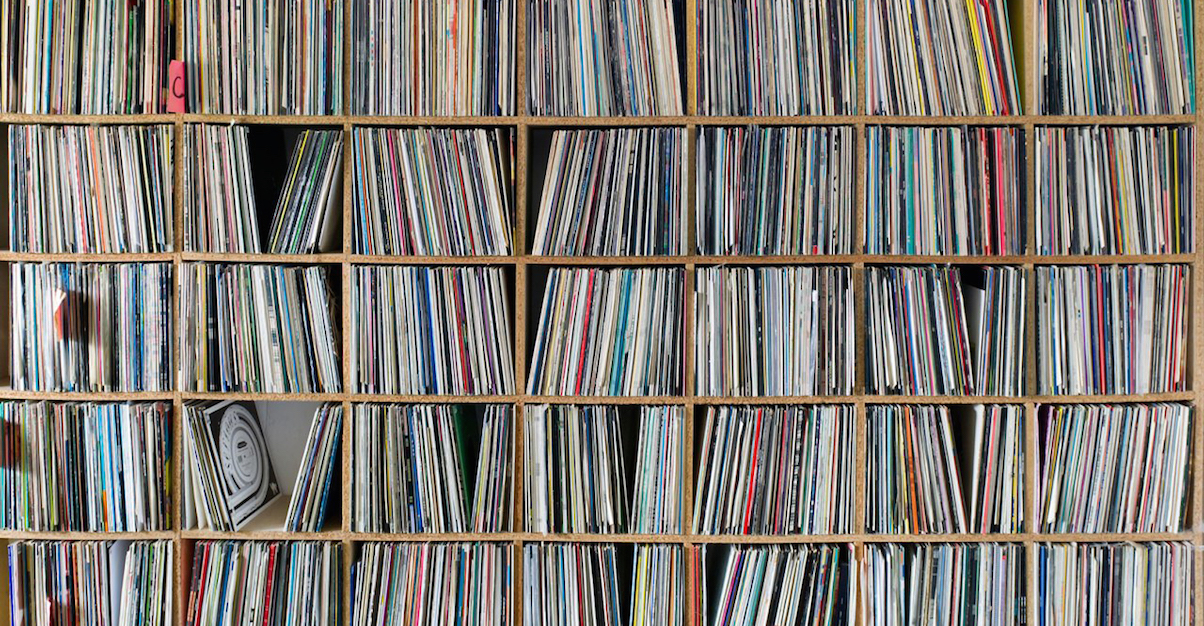 Record Collection Wallpaper