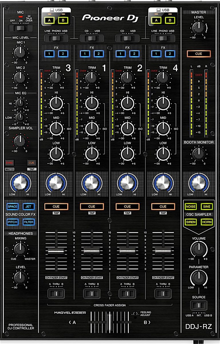 Pioneer DJ DDJ-RZ Controller Review - Digital DJ Tips
