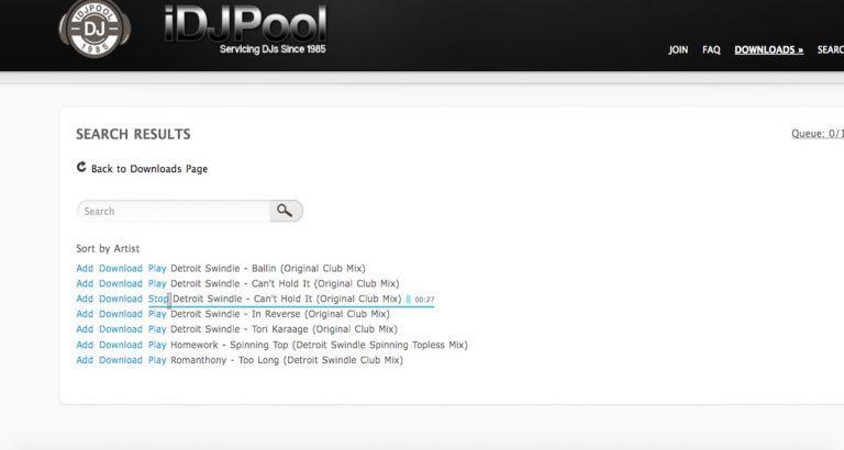 iDJPool Online Record Pool Review - Digital DJ Tips