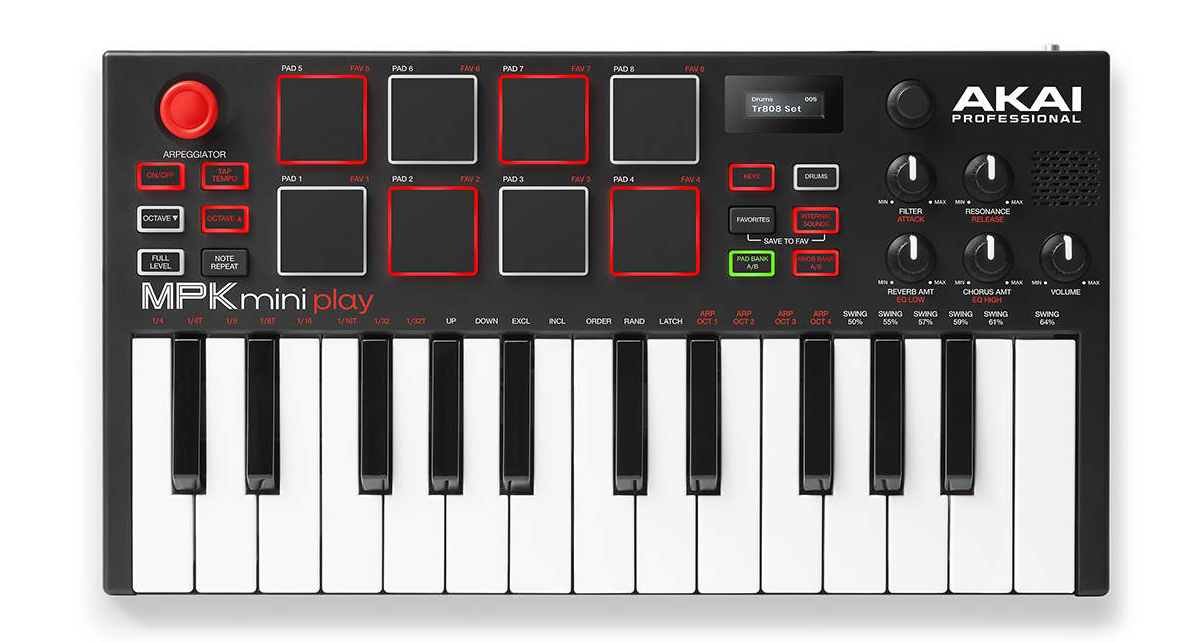 Akai Pro MPK Mini Play Keyboard Review - Digital DJ Tips