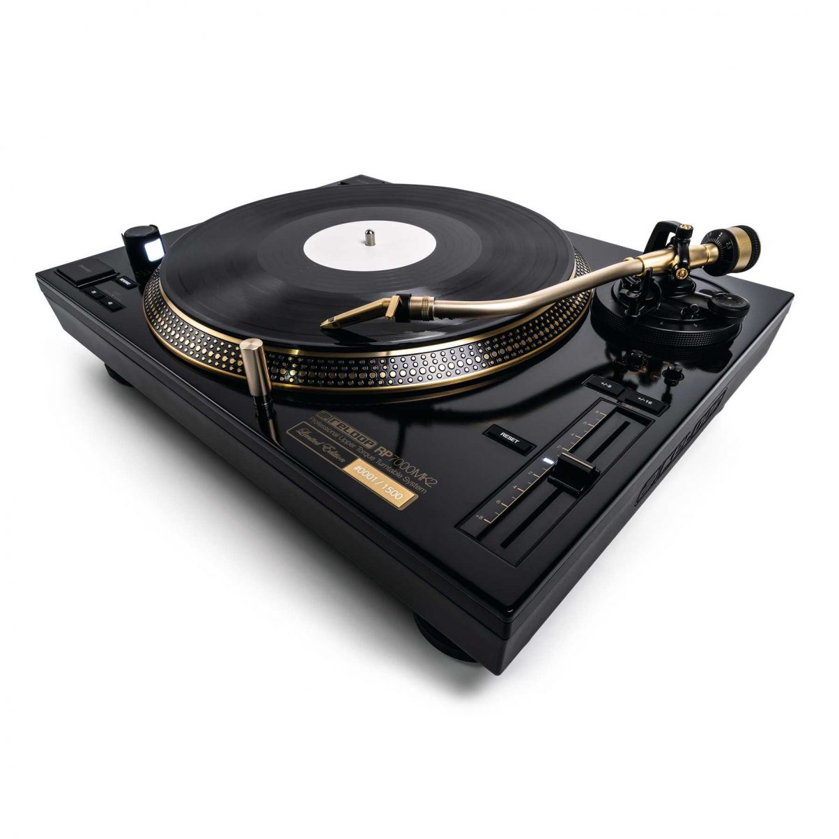 Reloop Announces Gold RP-7000 MK2 GLD Turntable - Digital DJ Tips