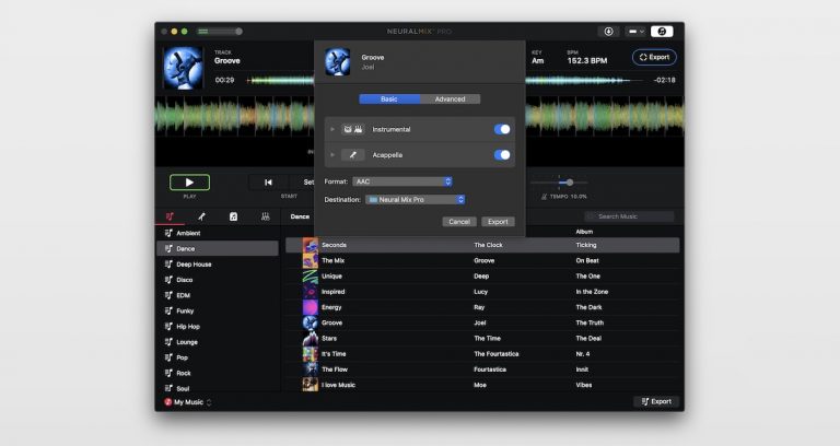 Neural Mix Pro Brings Standalone Real-Time Stem Separation To Mac
