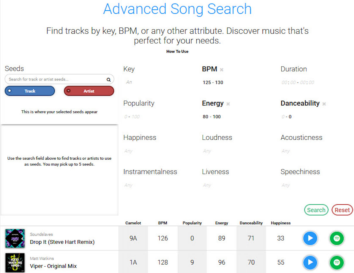 Tunebat Online Music Database Review - Digital DJ Tips
