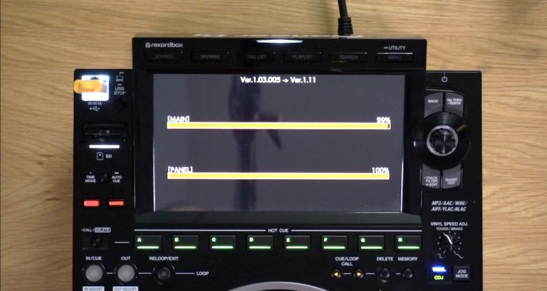 How To Update The Firmware On Pioneer DJ CDJ-3000 Media Players