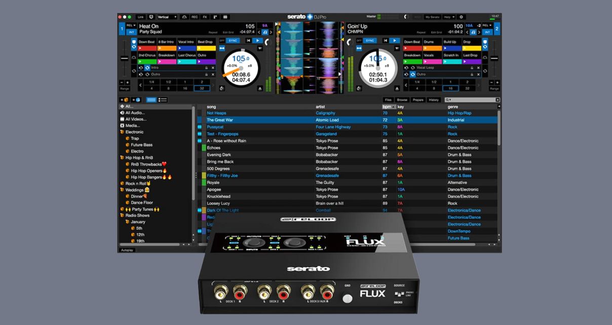 Reloop Launches Flux, A USB-C DVS Interface for Serato - Digital DJ Tips