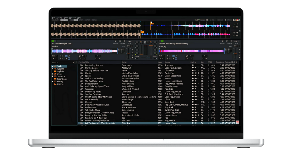 Mixxx 2.5.1 DJ Software Review - Digital DJ Tips